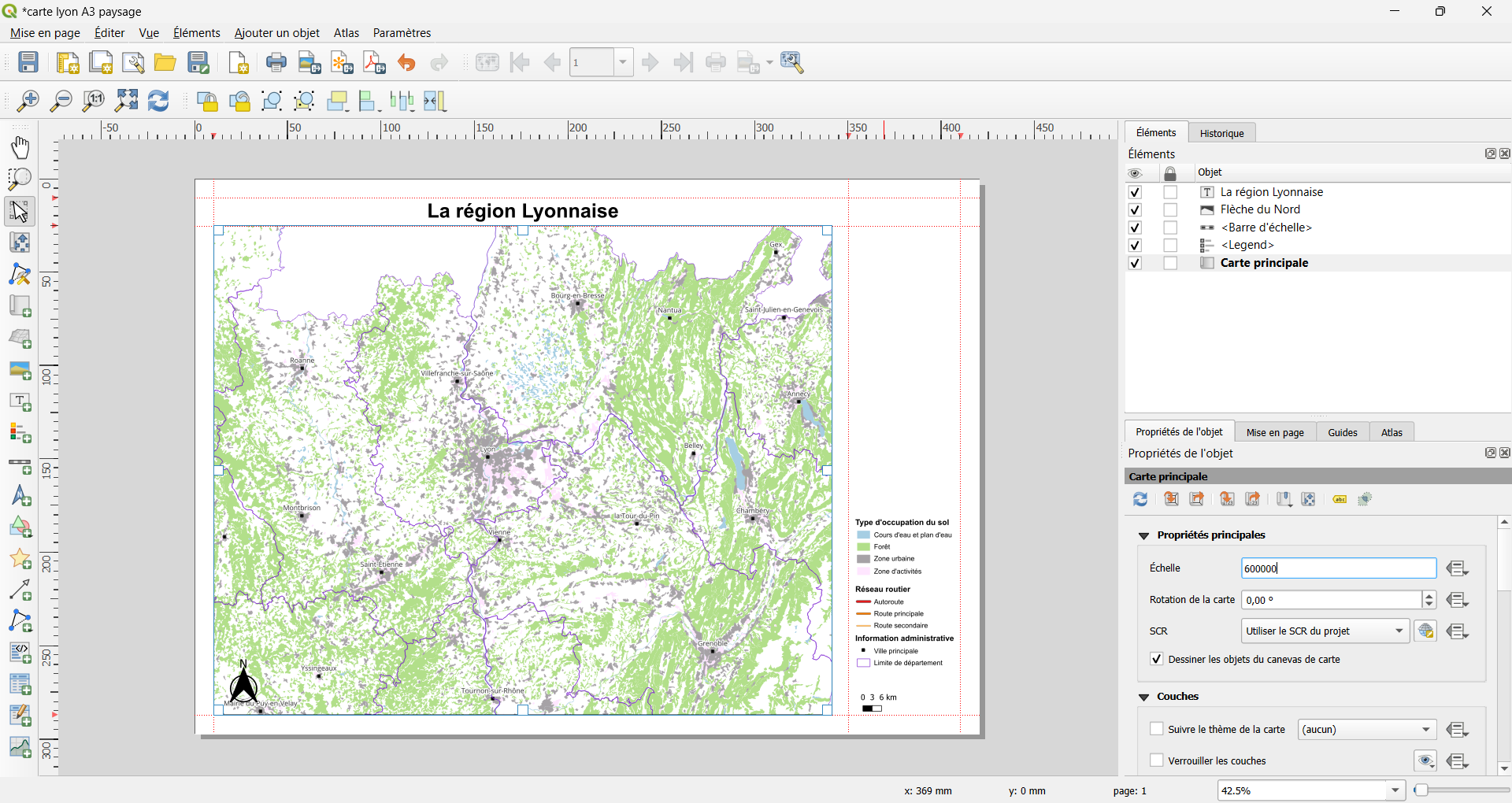 Qgis utiliser les signets dans les mises en page - Cartographie et SIG ...