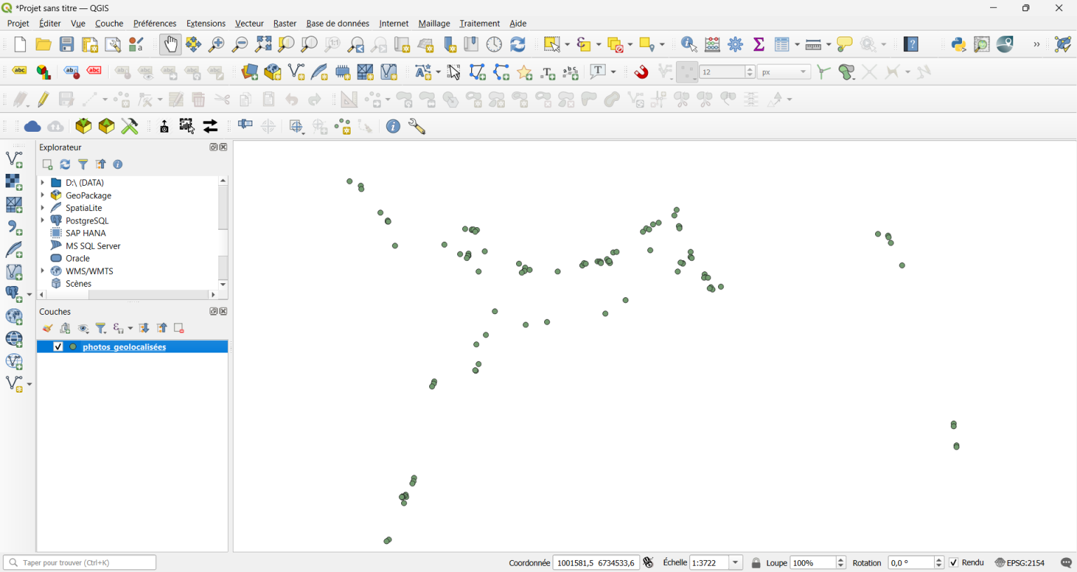 Qgis - l'extension import photos - Cartographie et SIG - Assistance et ...